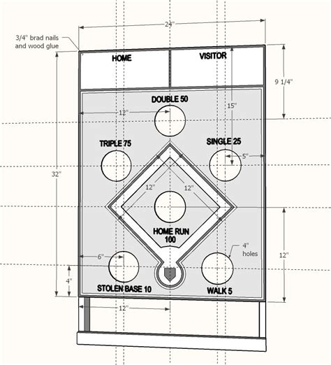 Build Project Bean Bag Toss Game Plans ~ Rustic Woodworking