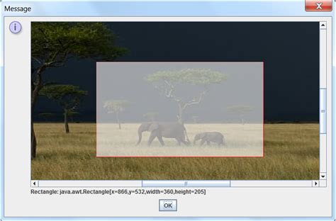 Java Select An Area To Capture Using The Mouse Stack Overflow
