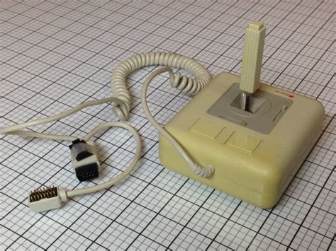 Used Vintage Joystick Controller Suncom Apple Ii Iie Iic Ibm Pc