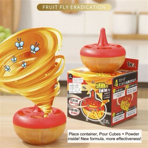 Sg Fruit Flies Trap 🪤 Fruit Fly Trap Houseflies Fruit Fly Catcher