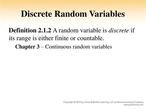 PPT Chapter Discrete Random Variables PowerPoint Presentation Free Download ID