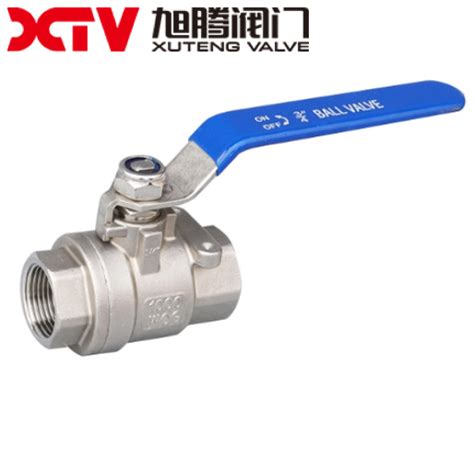 Npt Industrial Threaded Full Bore And Reduce Bore 2pc Ball Valve
