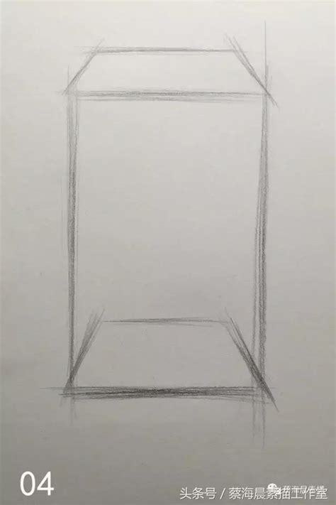 蔡海晨素描步骤稿03圆柱体结构 知乎