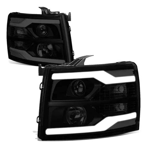 Halógeno Conjunto De Faros Delanteros De Doble Tira Led Drl Meses sin