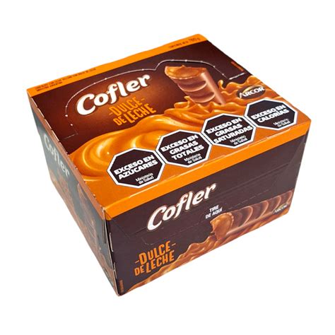 Cofler Dulce De Leche Barra De Chocolate Relleno De Dulce De Leche 38