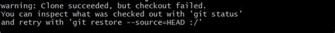 Git Git Clone 시 Warning