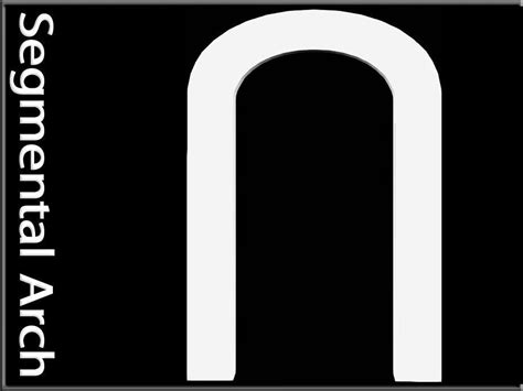 Segmental Arch 02 3d Model Cgtrader