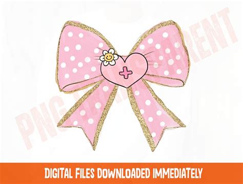 Pink Stethoscope Bow Png Nurse Bow With Stethoscope Medical Bow Design Healthcare Png Nurse