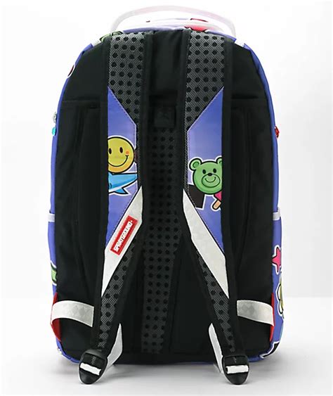 Sprayground Lip Service DLXSR Purple Backpack Zumiez