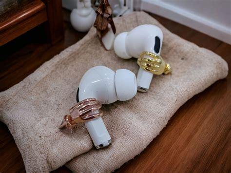 Gold Airpods Holder Earring Headphone Holder Earring Airpods Accessory