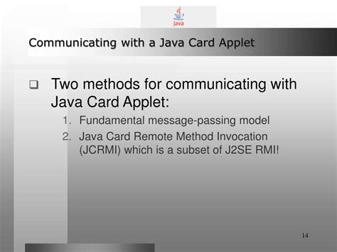 ppt java card technology powerpoint presentation free download id