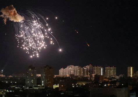 Russia Targets Ukraine’s Capital With Barrage of Drones - The New York ...