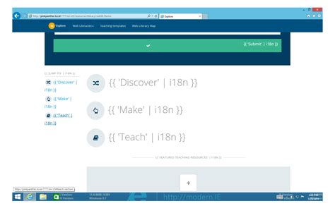 Angular Templates Not Rendering On Any Internet Explorer
