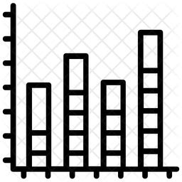 Stacked Chart Icon Download In Line Style