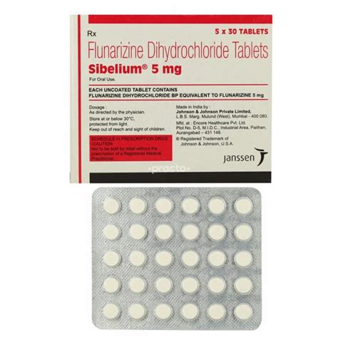 Flunarizine 5mg Tablets At Rs 700 Box Nagpur Id 20471837197