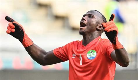 Leone Stars Goalkeeper Mohamed Kamara Joins Horoya Athletic Club In Guinea SwitSalone