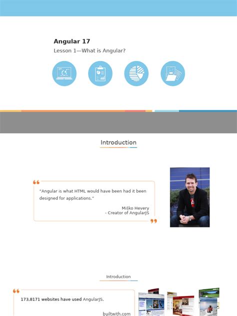 Lesson 01 What Is Angular Pdf Angular Js Software Development