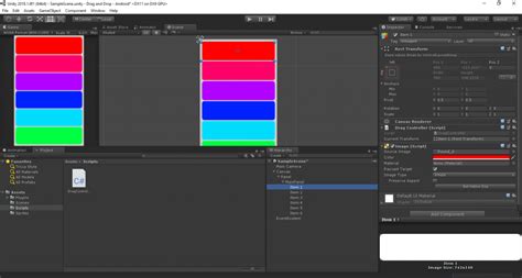 How To Implement Vertical Drag Drop Listview In Unity