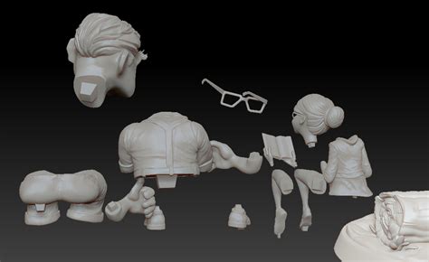 3d File Carl And Ellie 3d Print Model Stl ️‍🔥 ・3d Printing Template To