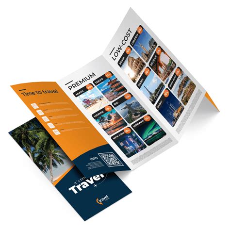 Double Gate Fold Brochures 360onlineprint