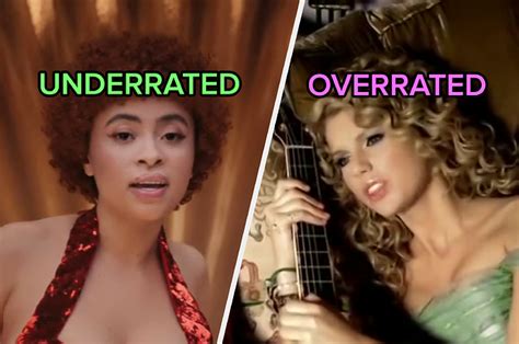 Tell Me If These Taylor Swift Songs Are In Their Underrated Overrated