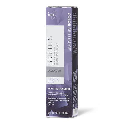 Lavender Color Brilliance Brights Semi Permanent Hair Color By Ion
