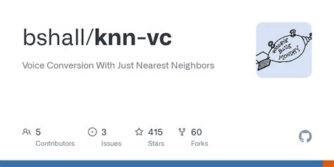 Github Bshall Knn Vc Voice Conversion With Just Nearest Neighbors