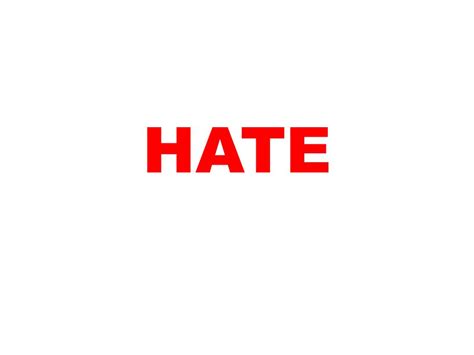 HATE What Is A Hate Crime Defining A Hate Crime A Hate Crime Is A