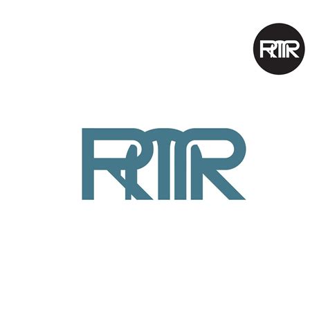 Letter Rmr Monogram Logo Design 31739389 Vector Art At Vecteezy