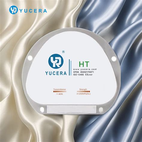 Ht White Dental Zirconia Ceramic Blocks For Cad Cam Ag System