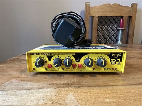 Hooter Sound B1 Mic Pre Amp Compressor Limiter Gate Reverb Uk