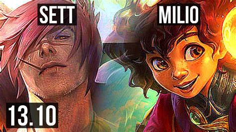 SETT Zeri Vs MILIO Kog Maw SUP 300 Games 3 2 7 KR Master