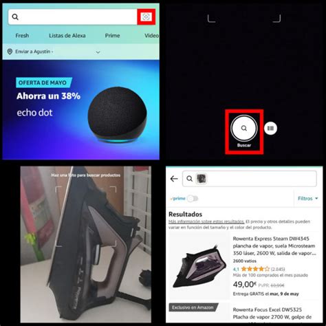 Cómo buscar un producto en Amazon