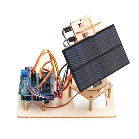 LZ๑ Smart Solar Tracking Kit para Projeto Arduino DIY Kit Eletrônico Professional Solar