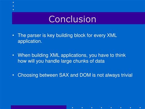 Ppt Xml Parsers Powerpoint Presentation Free Download Id9282186