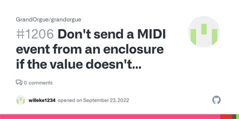 Don T Send A Midi Event From An Enclosure If The Value Doesn T Change