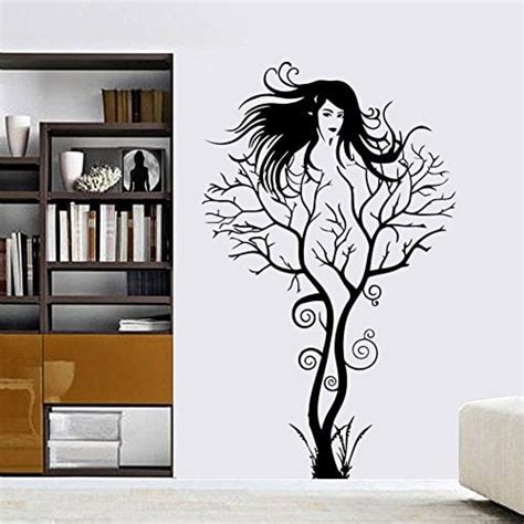Decal ~ Sexy Girl Tree ~ Wall Decal Home Decor 22 X 37