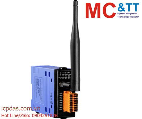 Module Zigbee I O Group Pair connection kênh đầu vào số kênh đầu ra số ICP DAS ZT