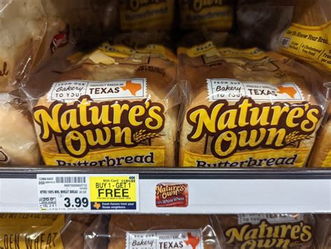 Natures Own Butterbread Just 187 At Kroger Iheartkroger