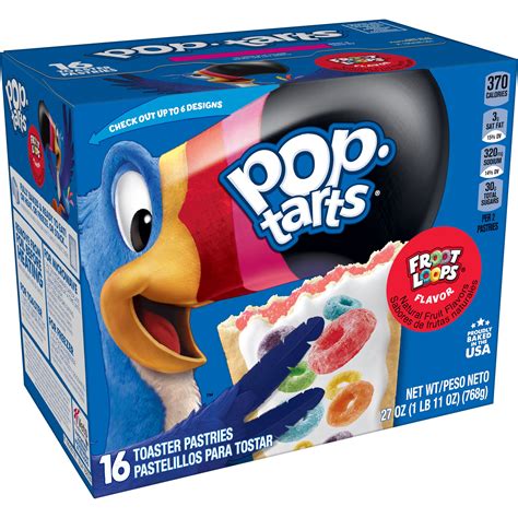 Pop Tarts Toaster Pastries Breakfast Foods Frosted Froot Loops 27oz