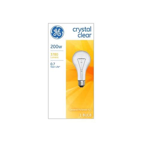 GE Watt Dimmable A Light Fixture Incandescent Light Bulb In The Incandescent Light Bulbs