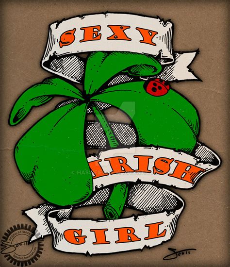 Sexy Irish Girl Shamrock By Hassified On Deviantart