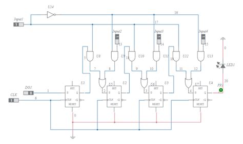 Experiment 9 C Parallel In To Serial Out Piso Shift Register