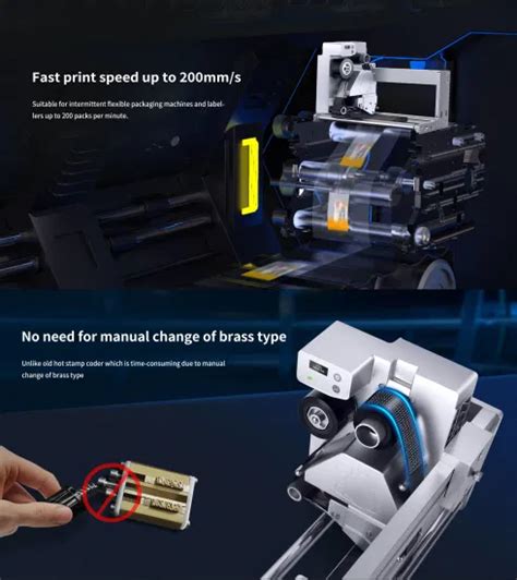 HPRT 24mm Digital TTO Printer Thermal Transfer Overprinter Expiry Date