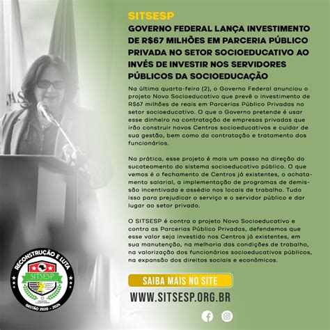 Governo Federal Lança Investimento De R67 Milhões Em Parceria Público