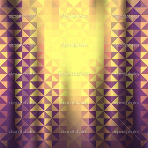 Creative Grey Black Triangle Pattern Background Vector Stock Vector