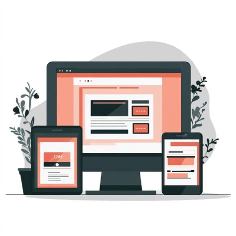 Responsive Design Premium Ai Generated Image
