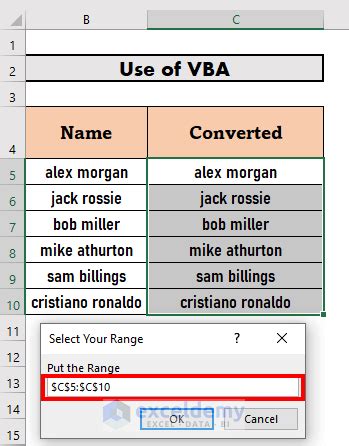 How To Convert Text To Title Case In Excel 4 Methods ExcelDemy