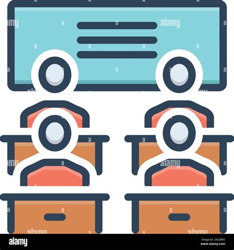 Icon For Classroomlecture Room Stock Vector Image And Art Alamy