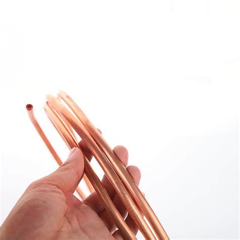 2mm3mm4mm5mm 16mm Outer Diameter Microbore Copper Tube Pipe Coil